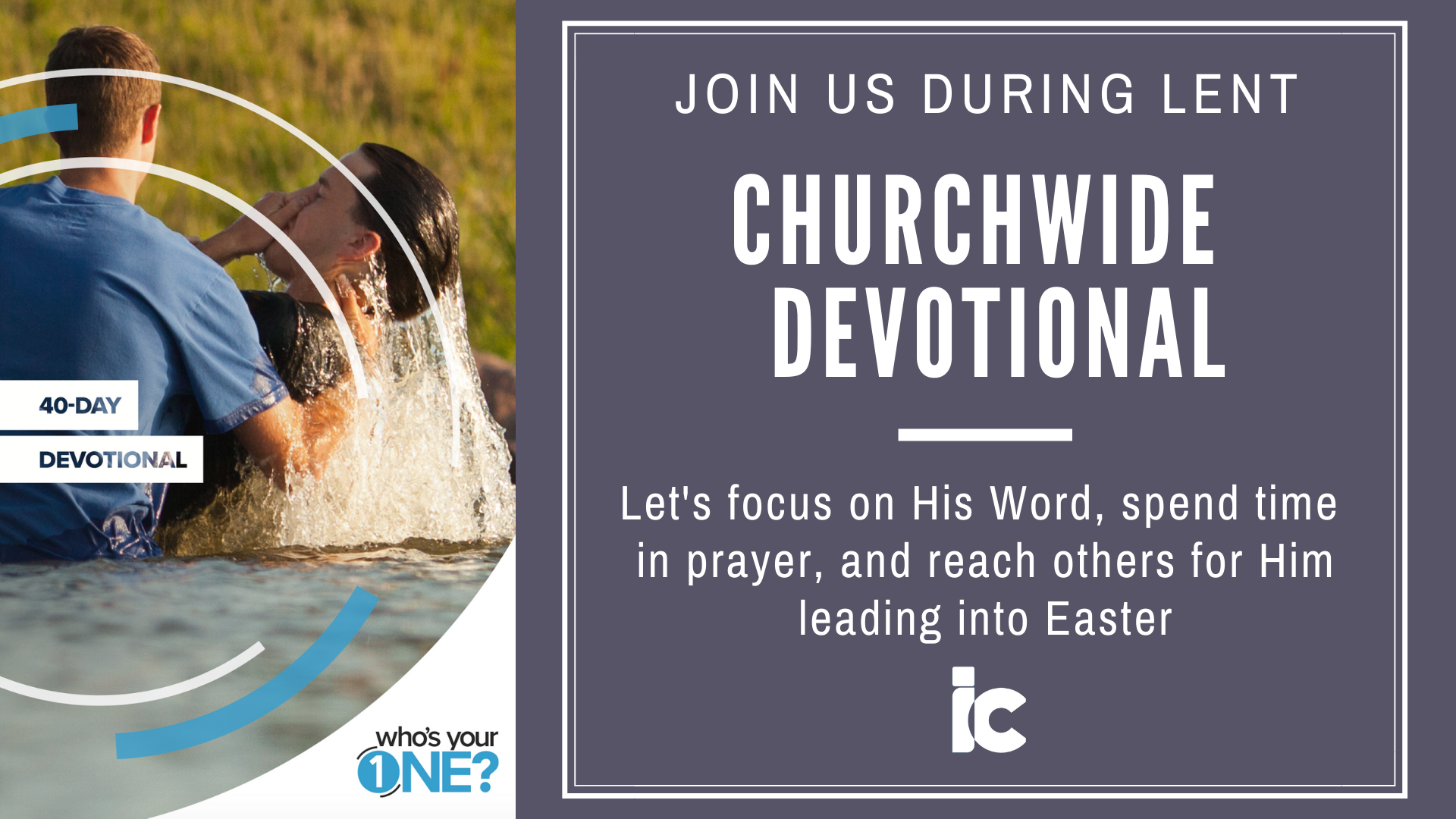 40-Day Churchwide Devotional — Image Church | Woodbridge, VA