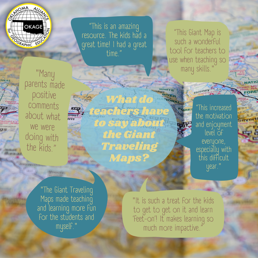 Giant Traveling Maps — OKAGE