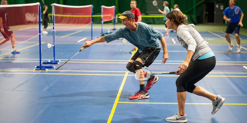 Mixed Badminton Positioning — Atlantic Racquet Centre - Bideford, North ...