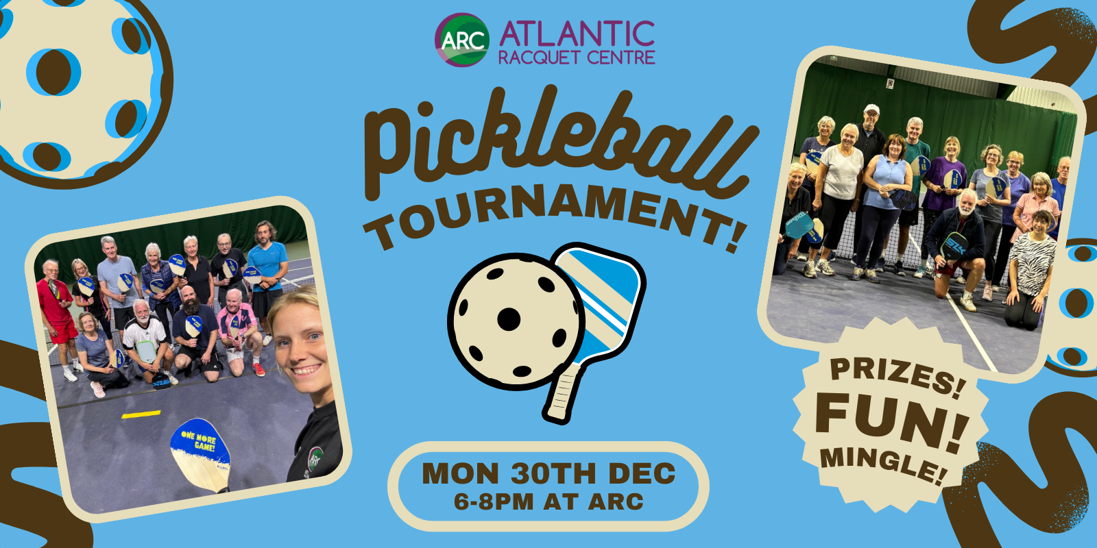 Don't Miss Our Pickleball Doubles Tournament! — Atlantic Racquet Centre ...