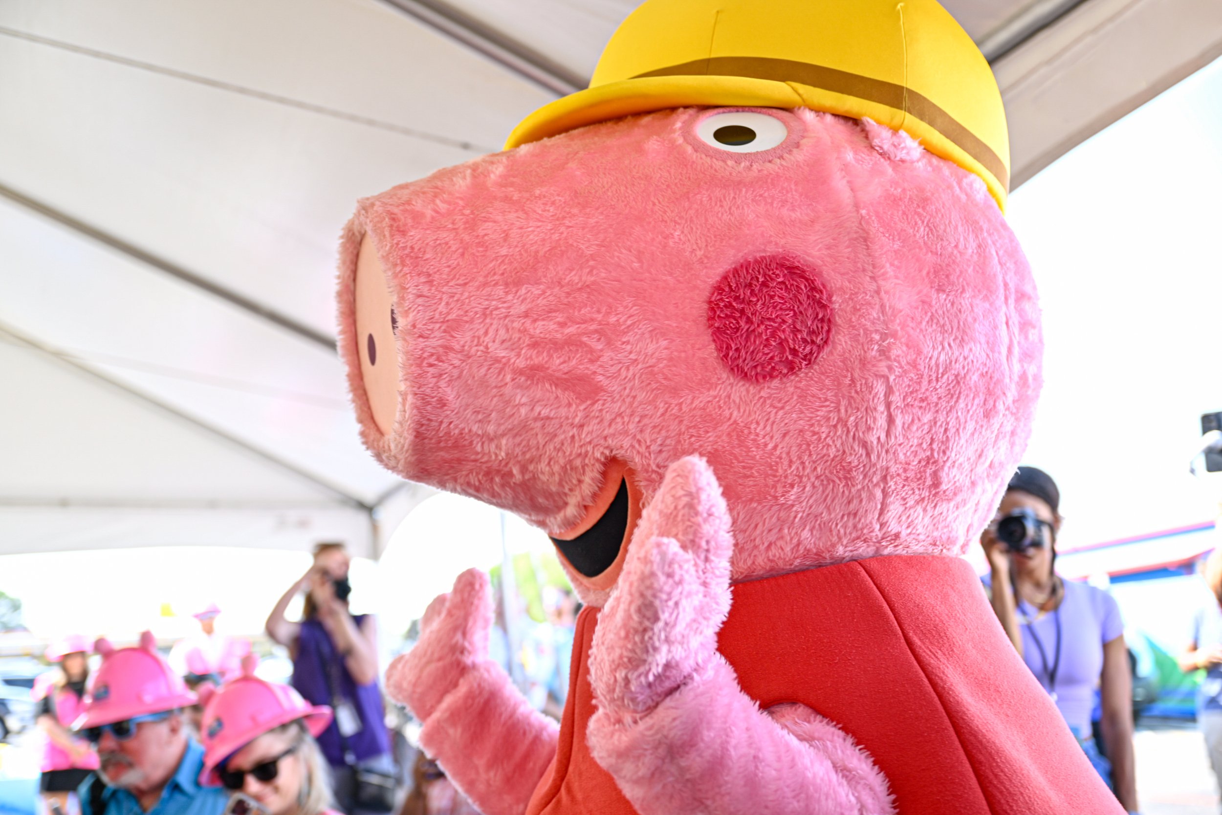 Peppa Pig Theme Park Groundbreaking Earns Major Buzz