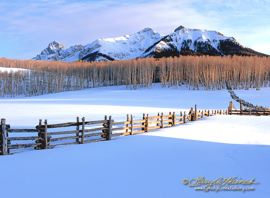 Colorado in Winter - Grizzly Creek Gallery
