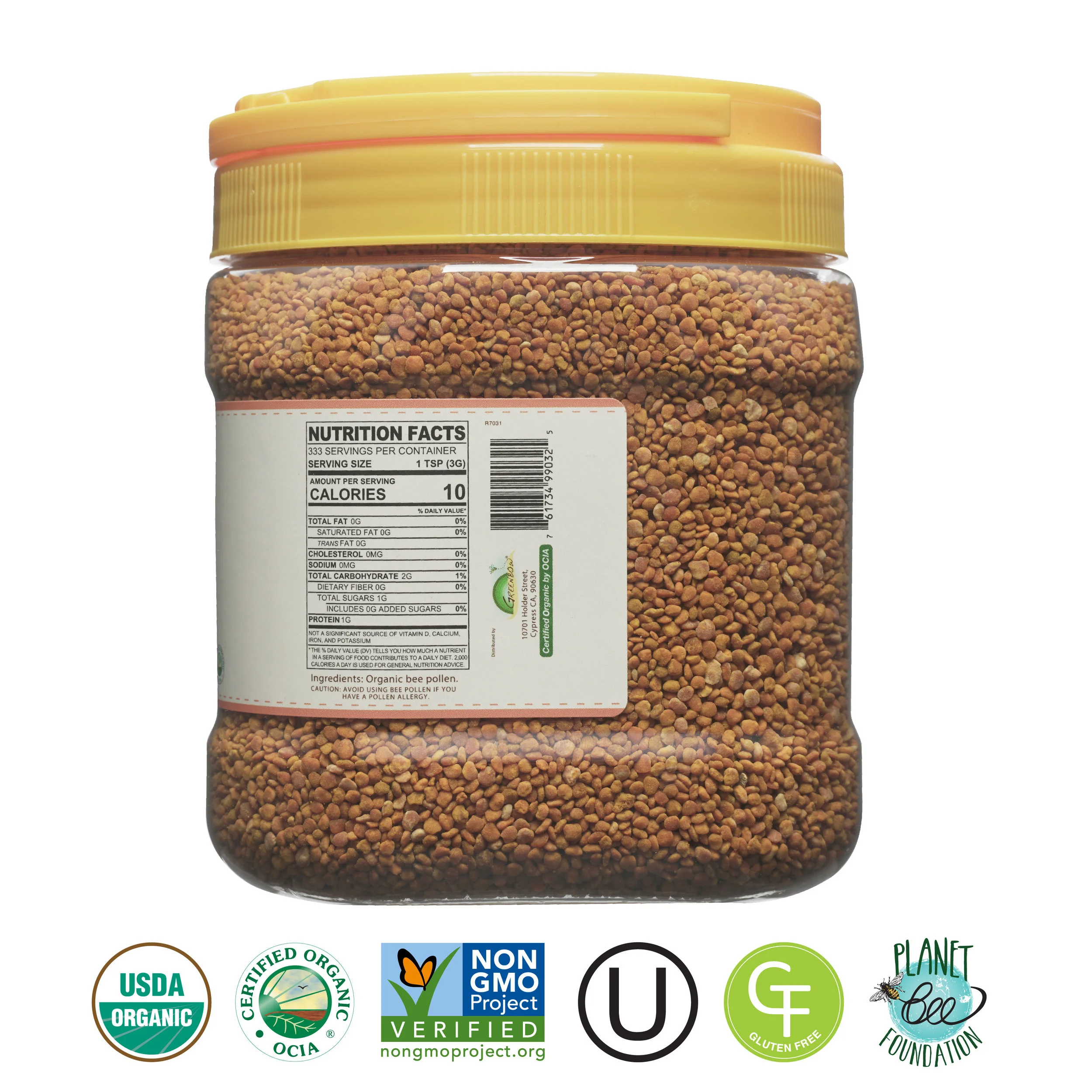 Organic Bee Pollen Nutrition Facts | Besto Blog