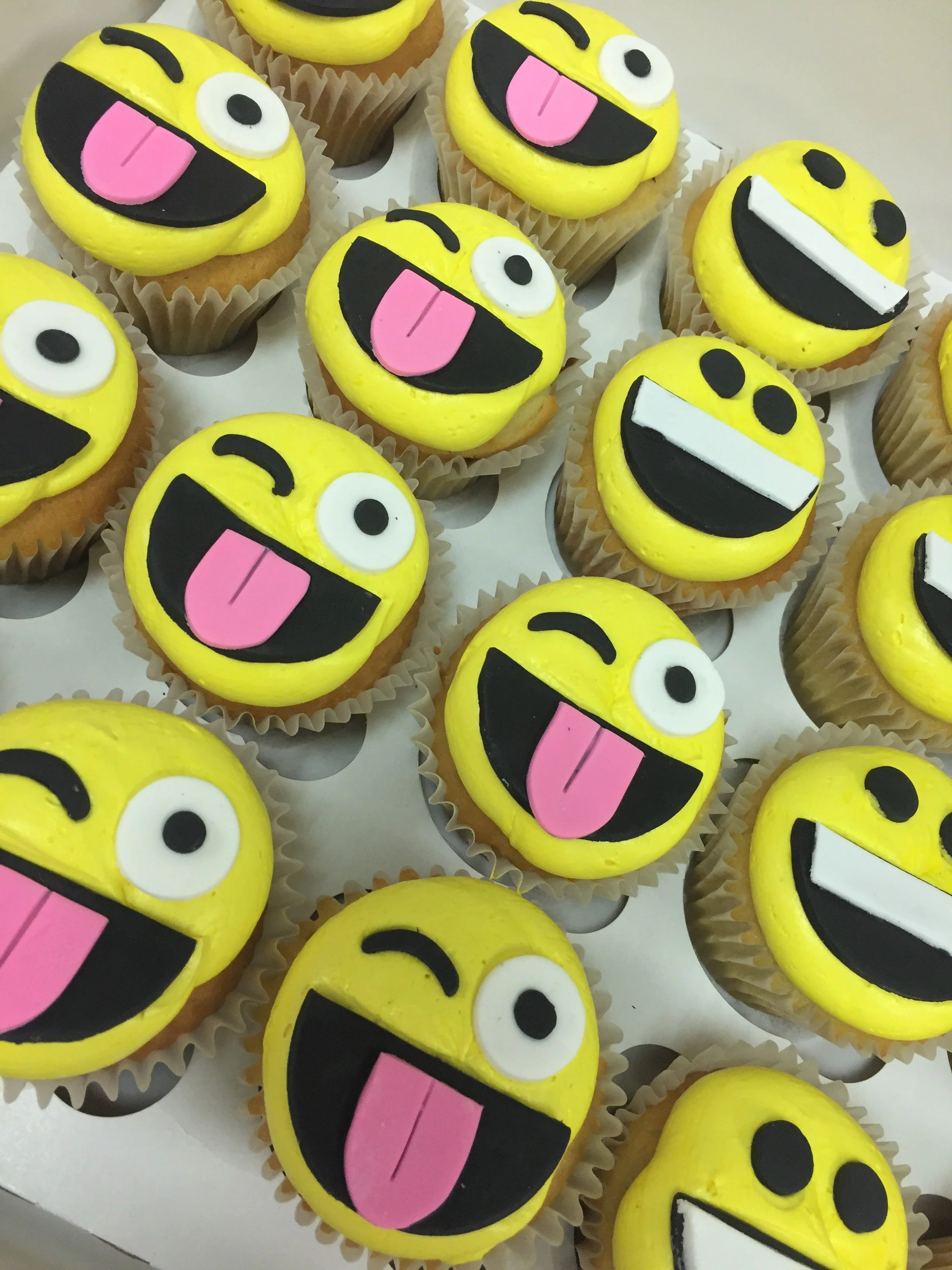 Smiley Face Drinking Wine Cake