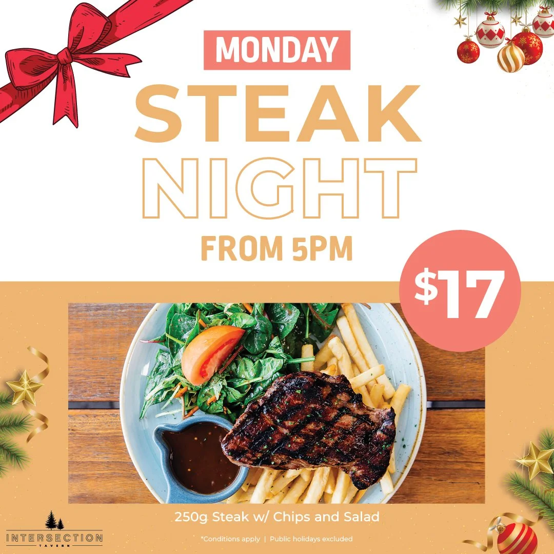 WHAT'S ON AT INTERSECTION TAVERN — Intersection Tavern