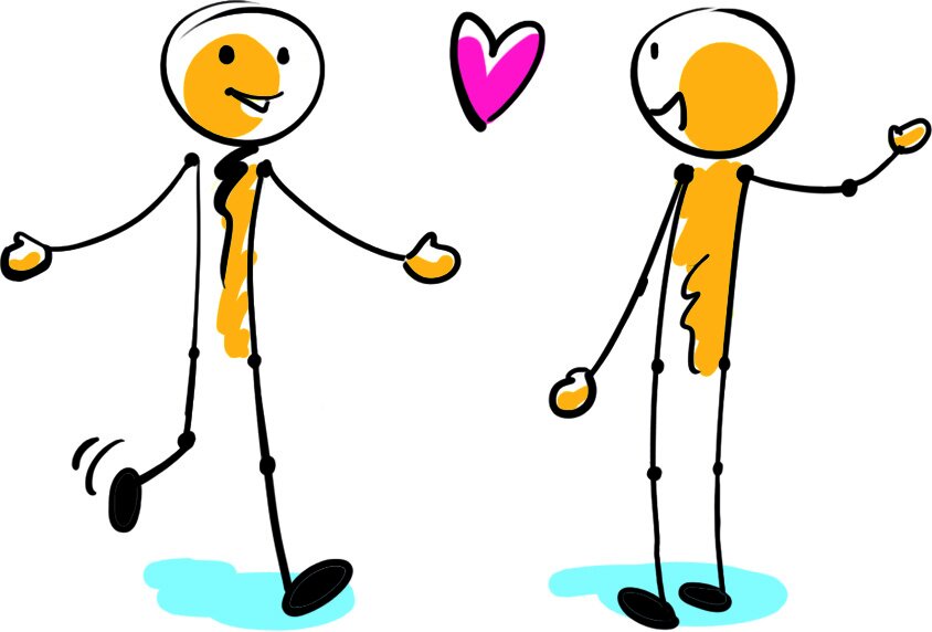 Freundlich Sein Clipart