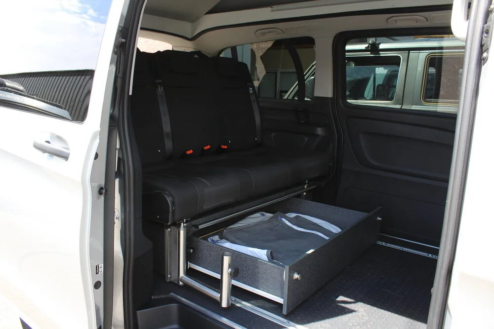 Weekender Conversion | Mercedes Metris Camper Vans — Peace Vans