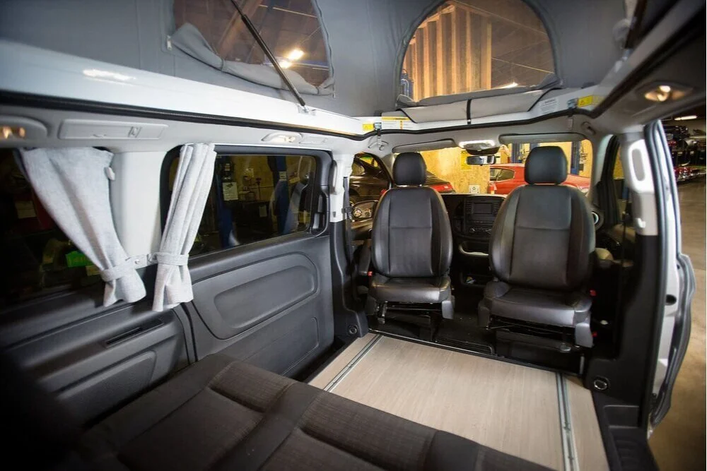 Weekender Conversion | Mercedes Metris Camper Vans — Peace Vans