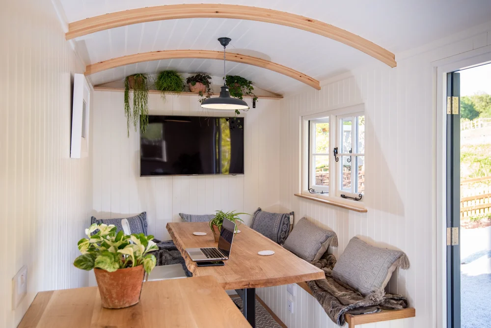 Office and Catering Huts — Shepherd huts and Saunas for sale in Cornwall