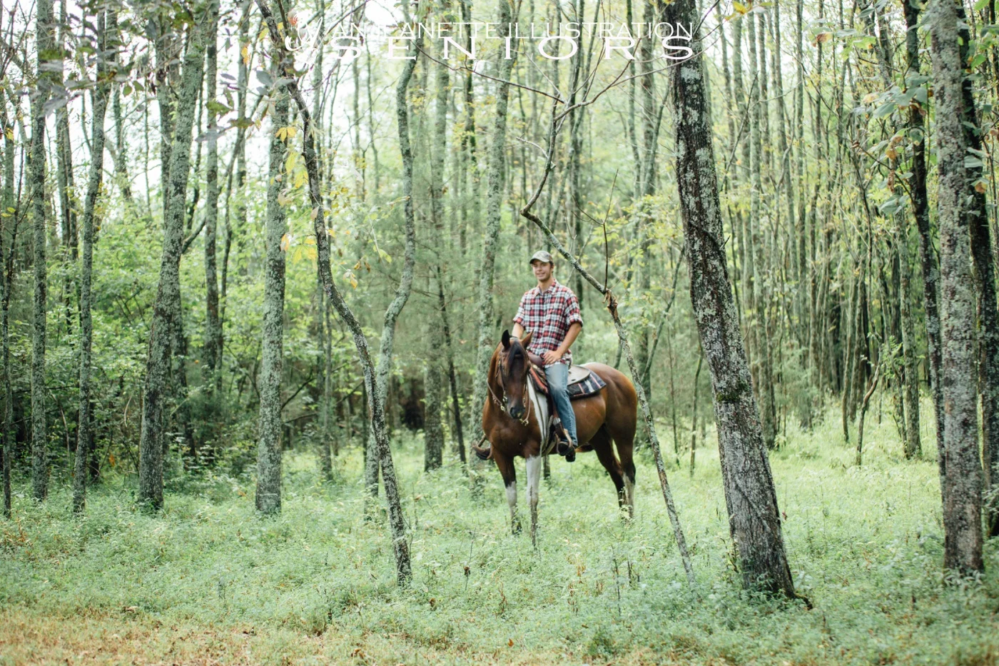 Hunter's Hendersonville Tn Senior Horseback Portrait Adventure | Class ...