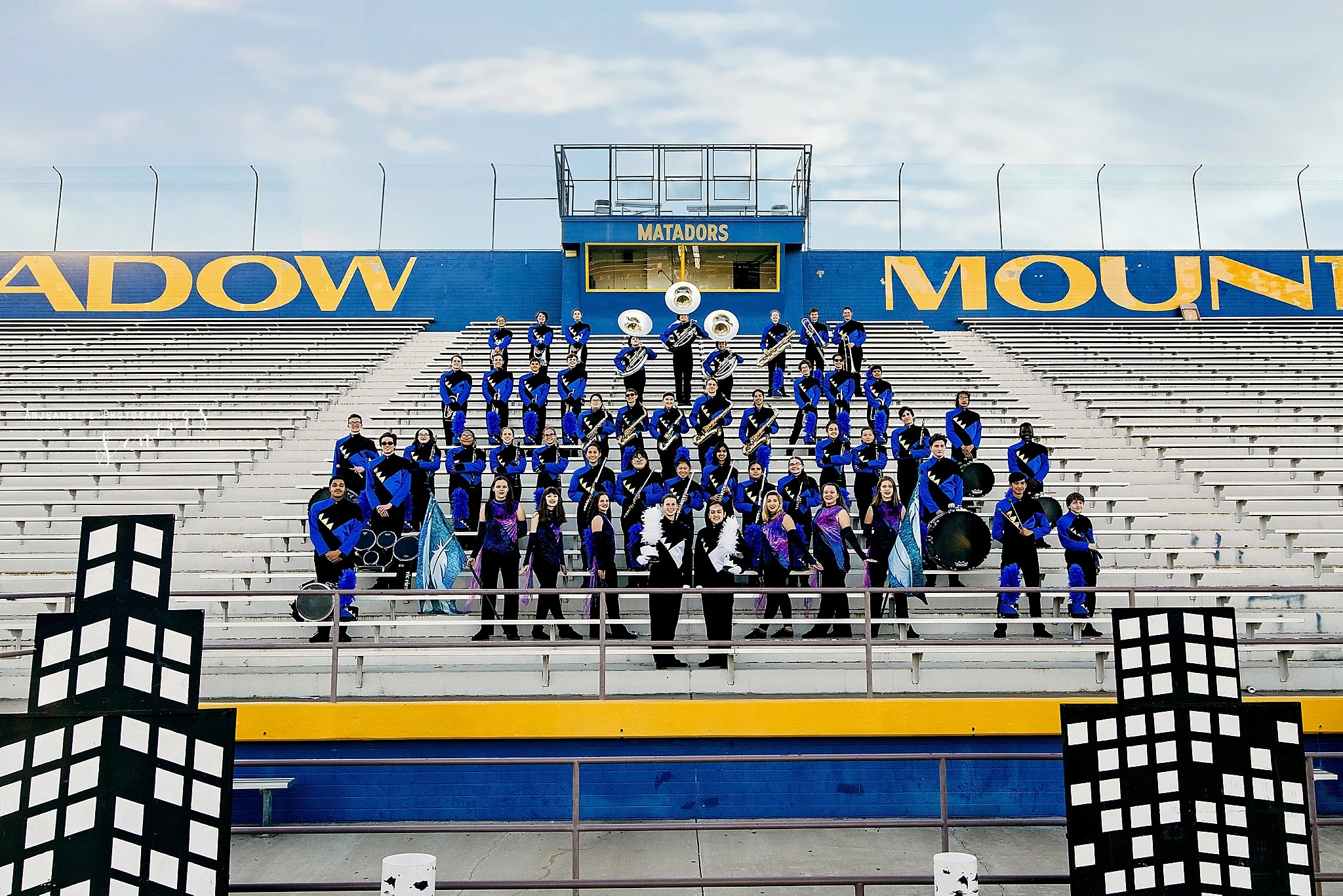 Arizona Marching Band Portraits | Shadow Mountain High School Band ...
