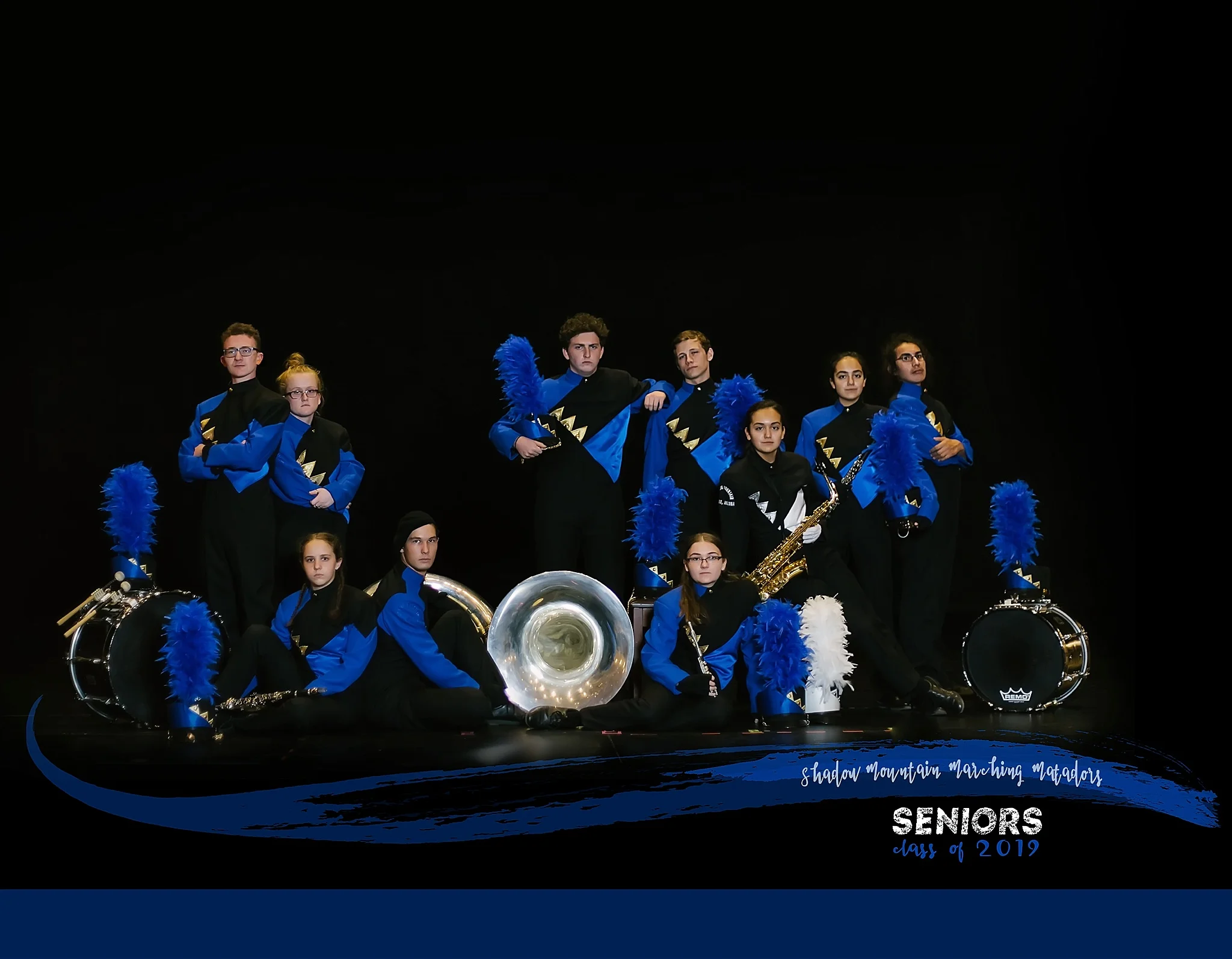 Arizona Marching Band Portraits | Shadow Mountain High School Band ...