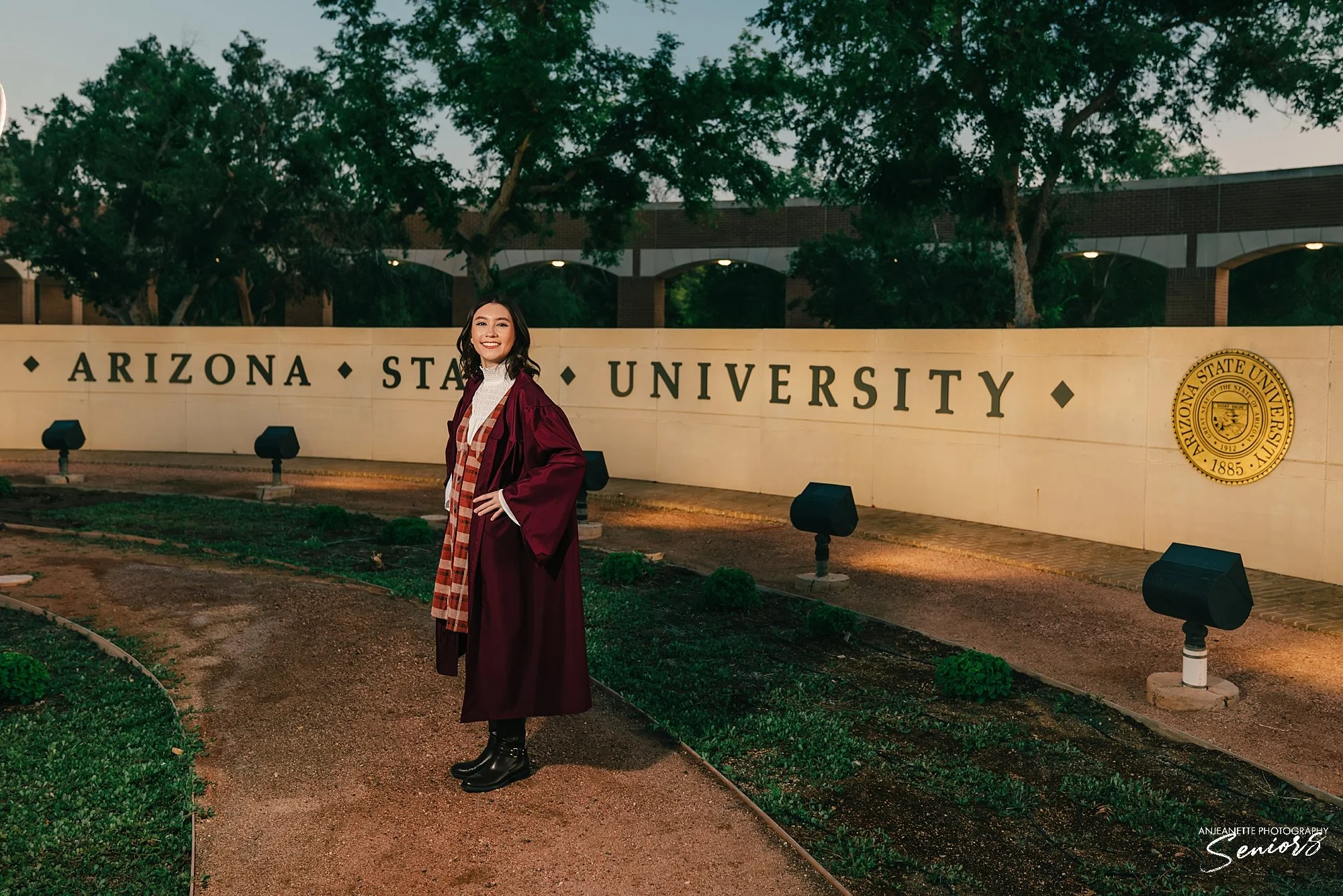ASU WEST Senior Graduation Portraits by top rated Arizona photographer ...
