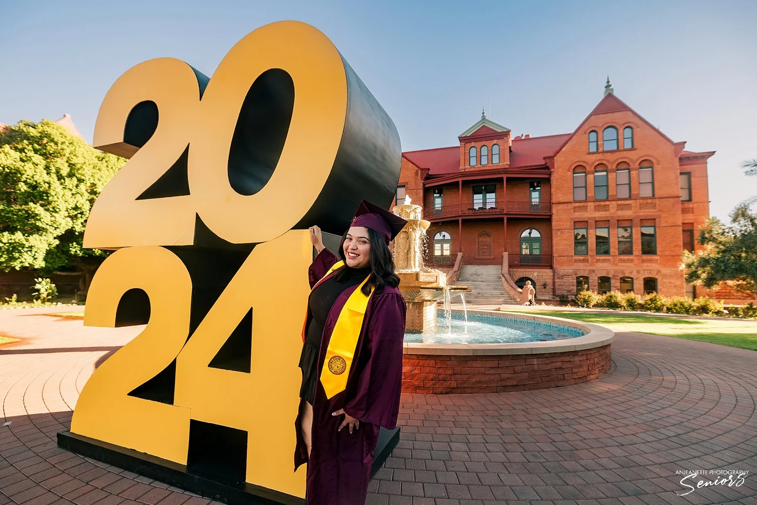 ASU AZ Senior university Graduation Pictures by Phoenix Arizona ...