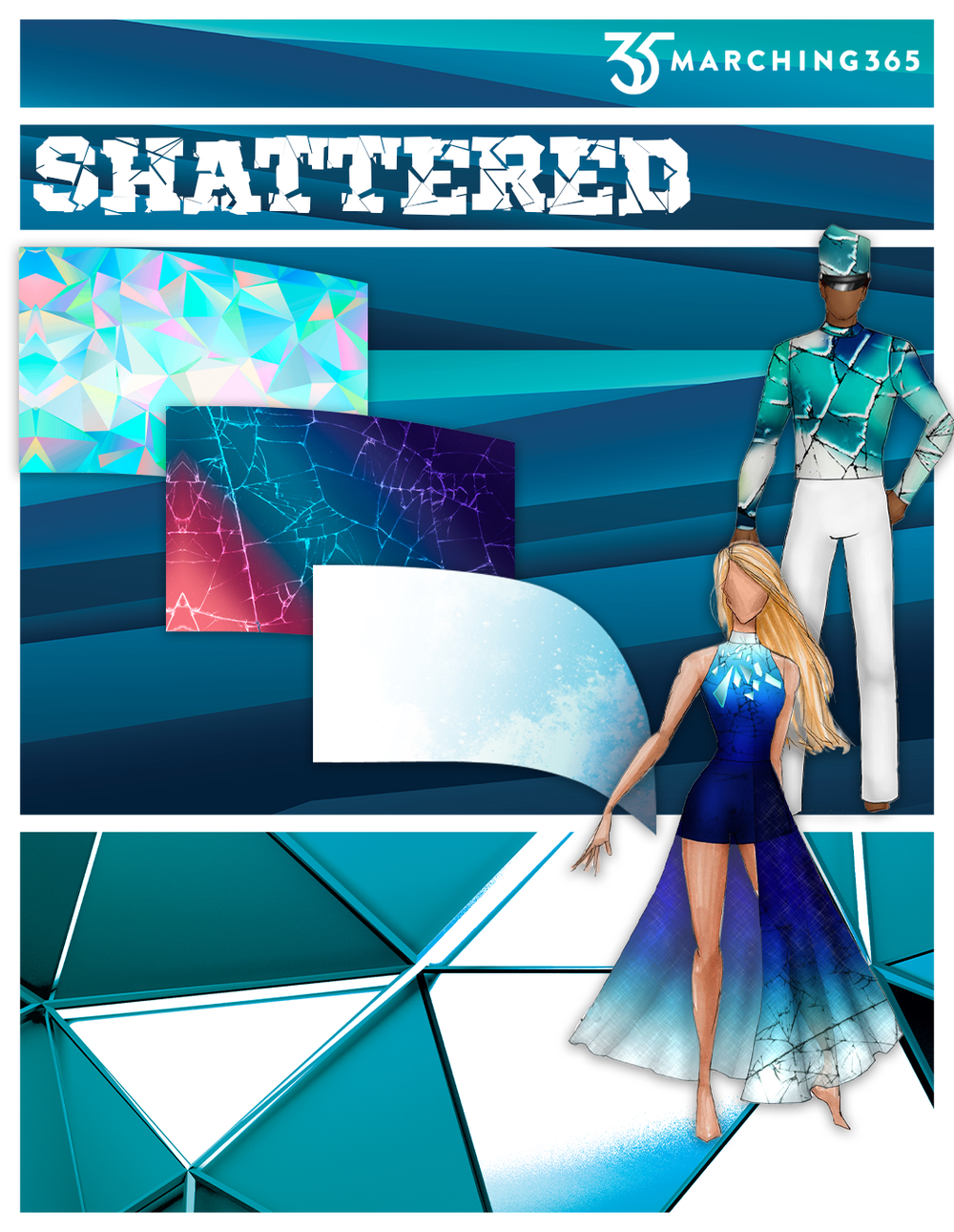 Shattered by Luke McMillan - Grade 3 Marching Show