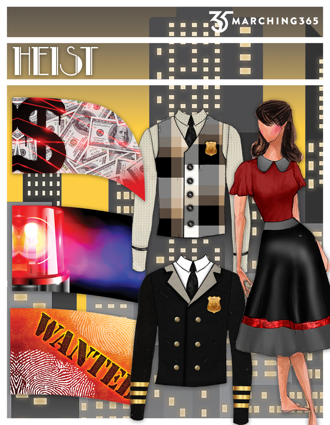 Heist by Luke McMillan - Grade 2 Marching Show