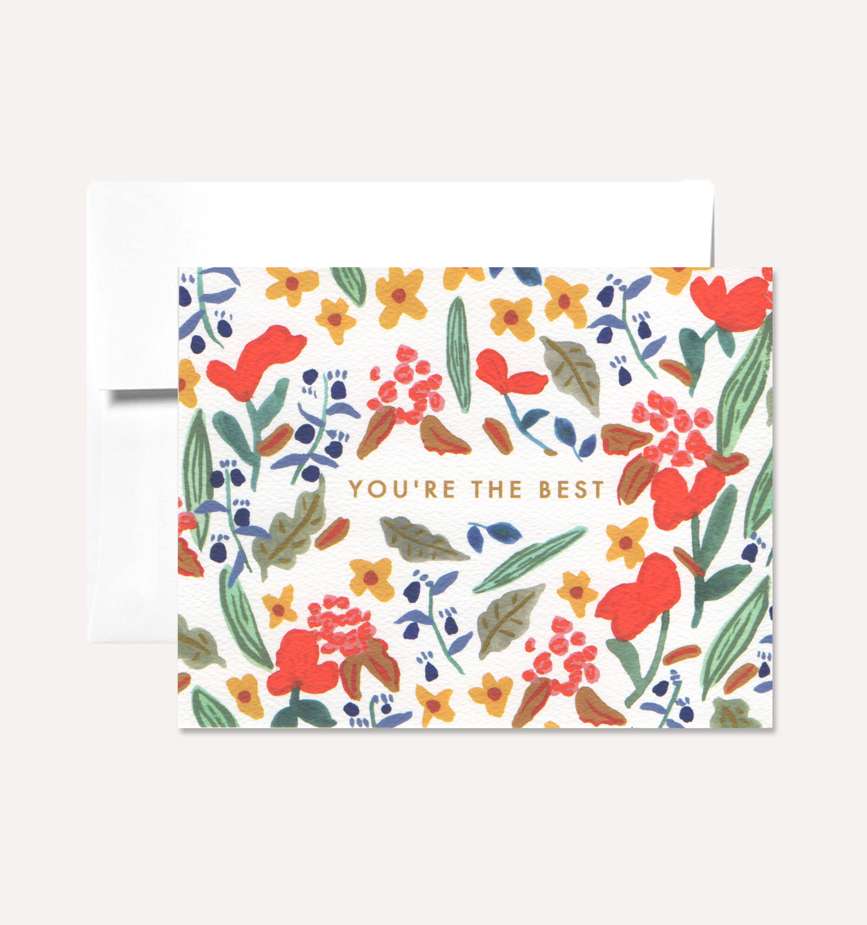 You're the Best Greeting Card — Persika Design Co.