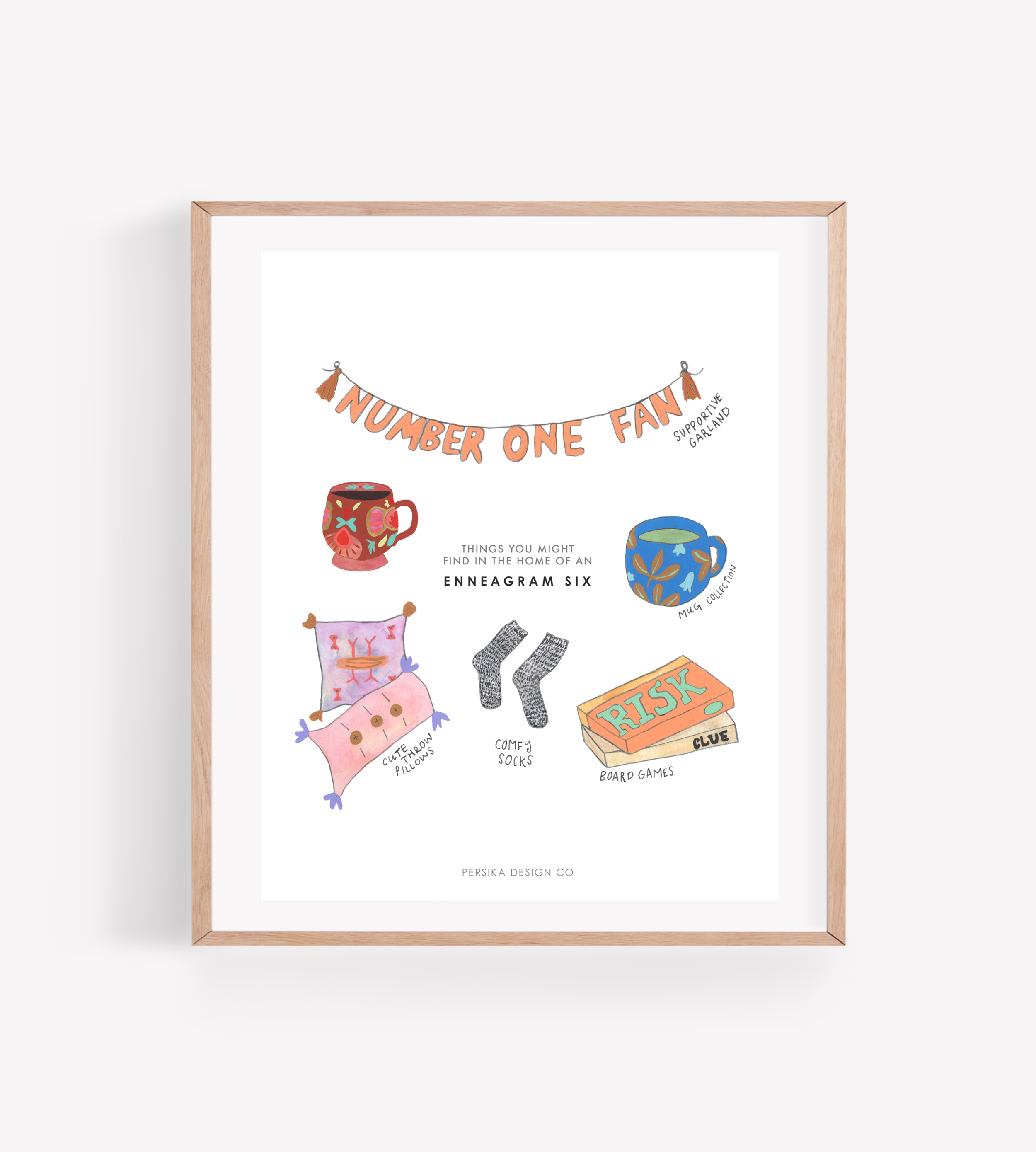 Art & Collectibles Digital Prints Enneagram Type Eight Digital Print ...