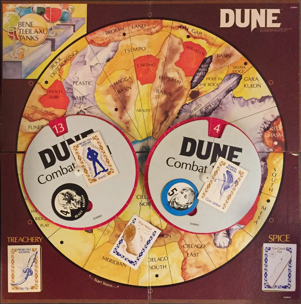 Dune History - Future Pastimes - Game Design