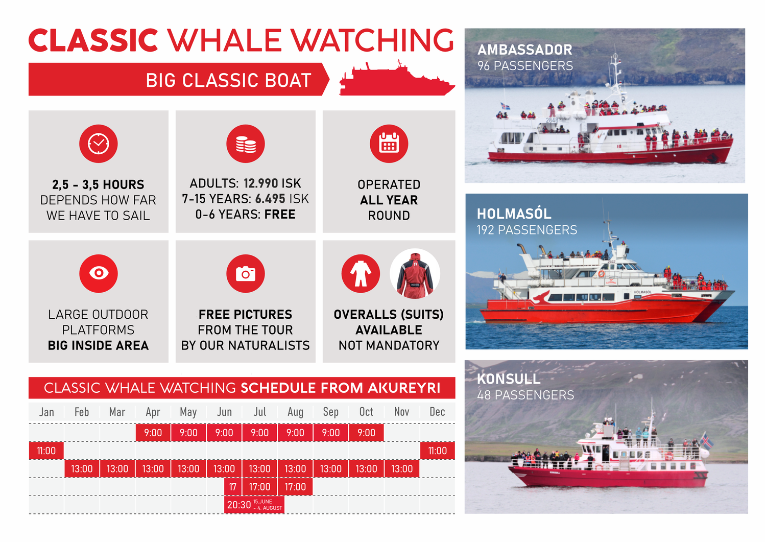 BOOK CLASSIC — Whale Watching Akureyri