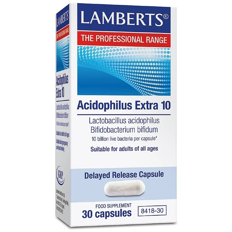 Acidophilus Extra 10 - Lamberts Healthcare — Body Fabulous Health Clinic