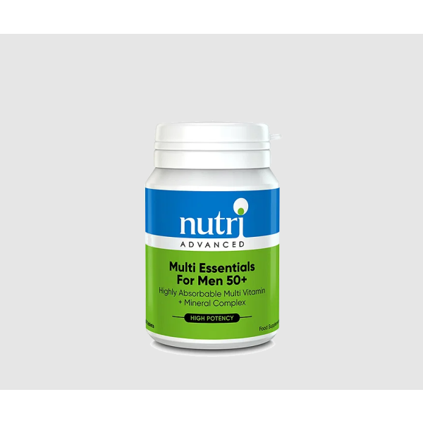 Multi Essentials For Men 50+ - 60 Tablets - Nutri Advanced — Body ...