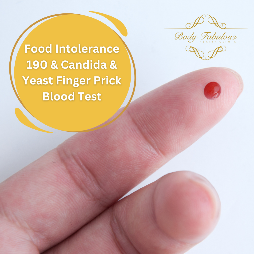 Food Intolerance & Candida Blood Test – 190 Foods + Yeast Screening ...