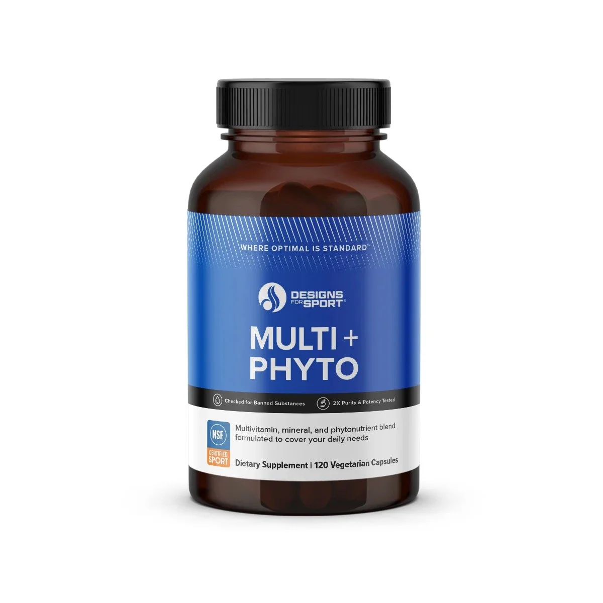 Multi + Phyto – 120 Capsules | Advanced Multivitamin with ...