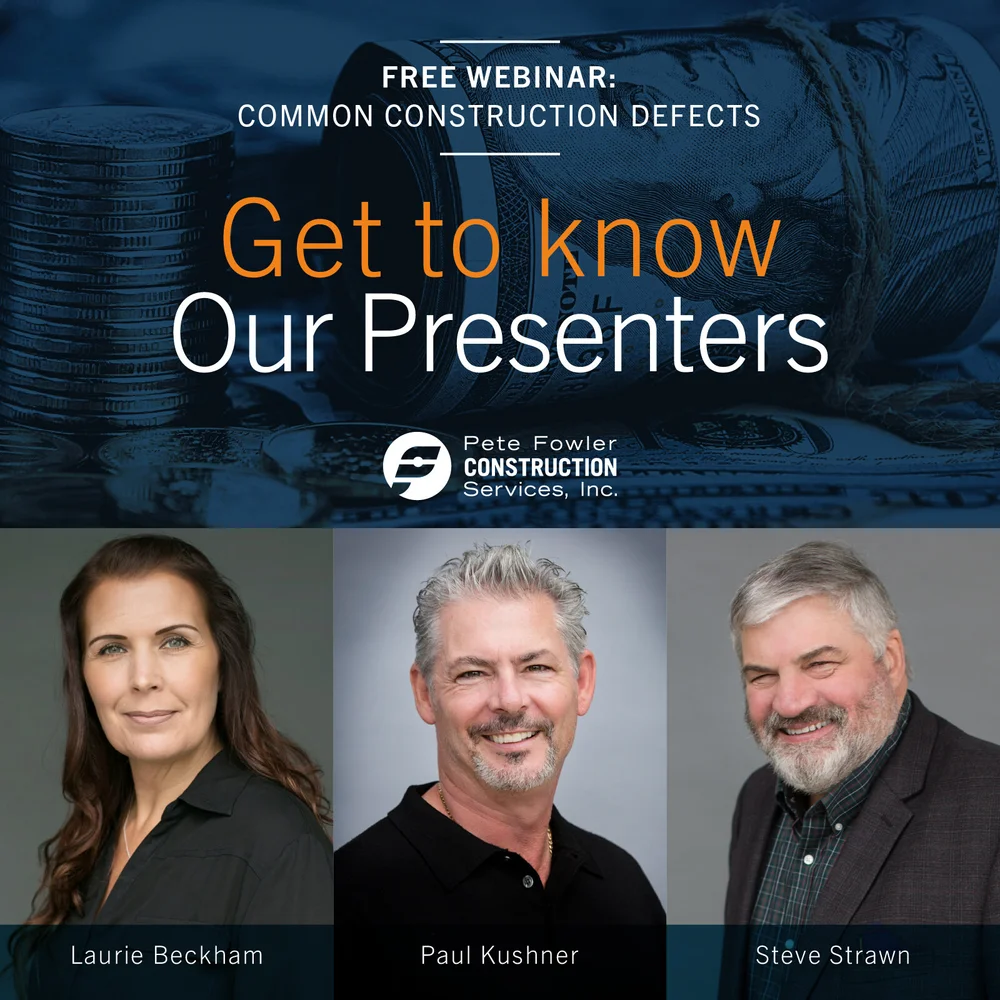 Common Construction Defects (A Pictorial Review) — PFCS