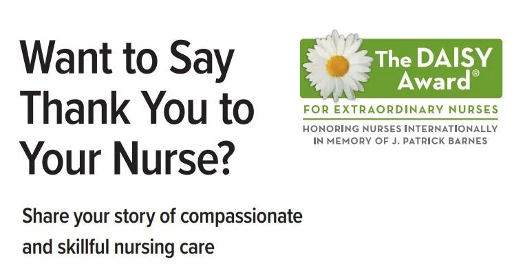 Daisy Award Nomination — North Valley Hospital