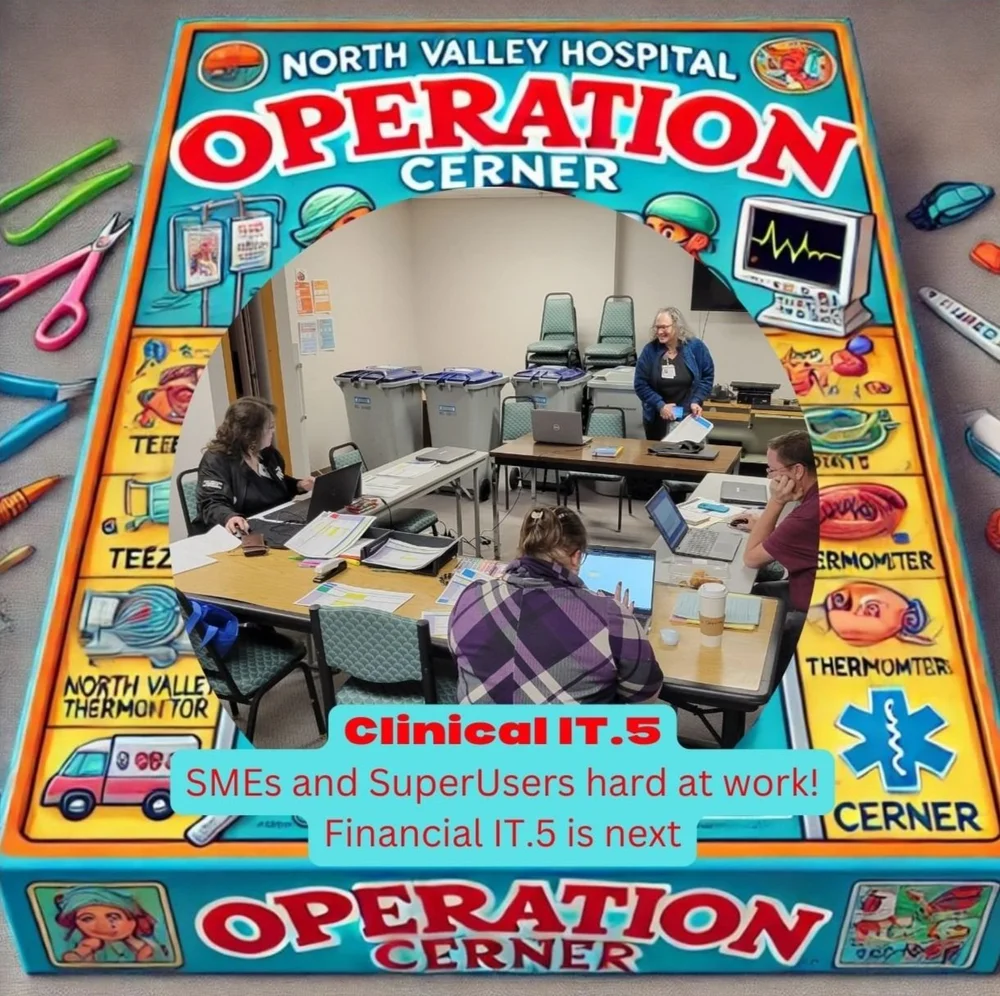 Employee Network Landing Page — North Valley Hospital