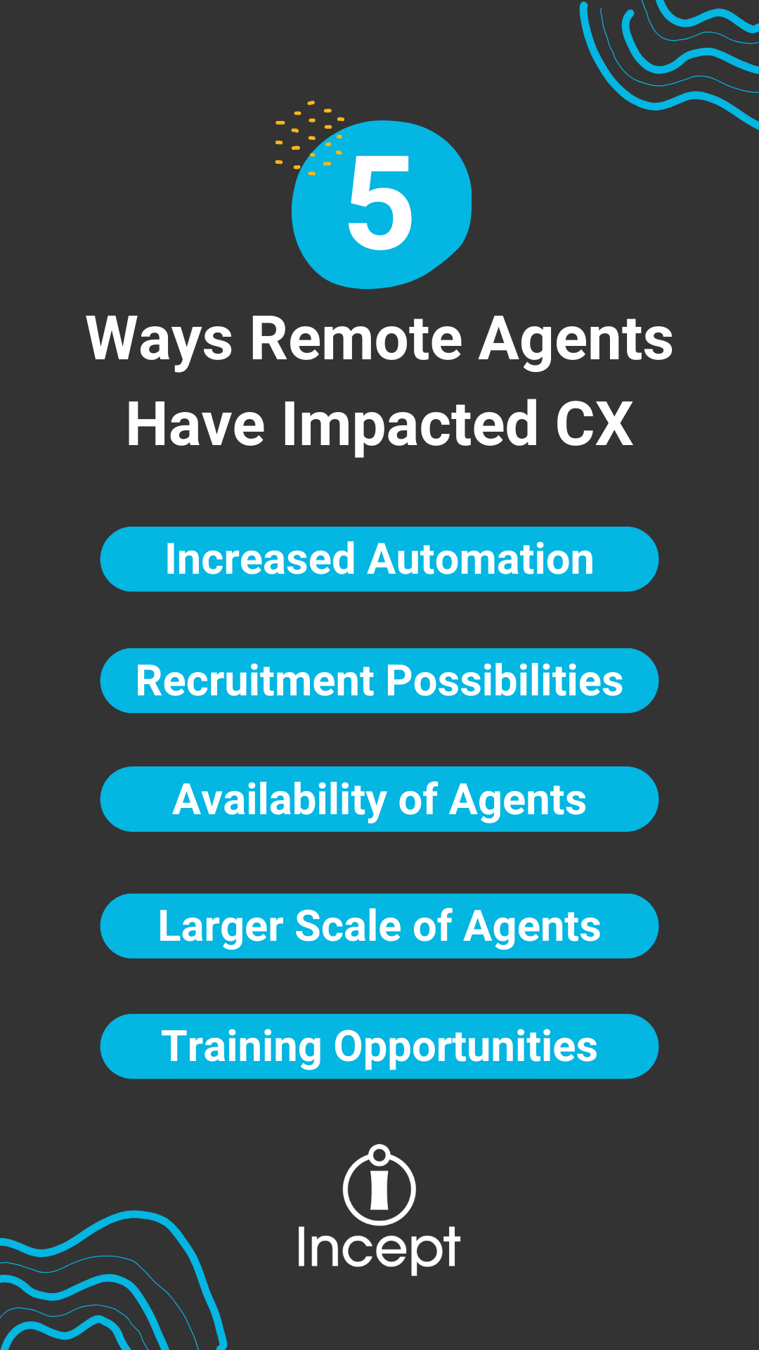 5 Ways Remote Agents Have Impacted CX — Incept | Outsourced CX Solutions