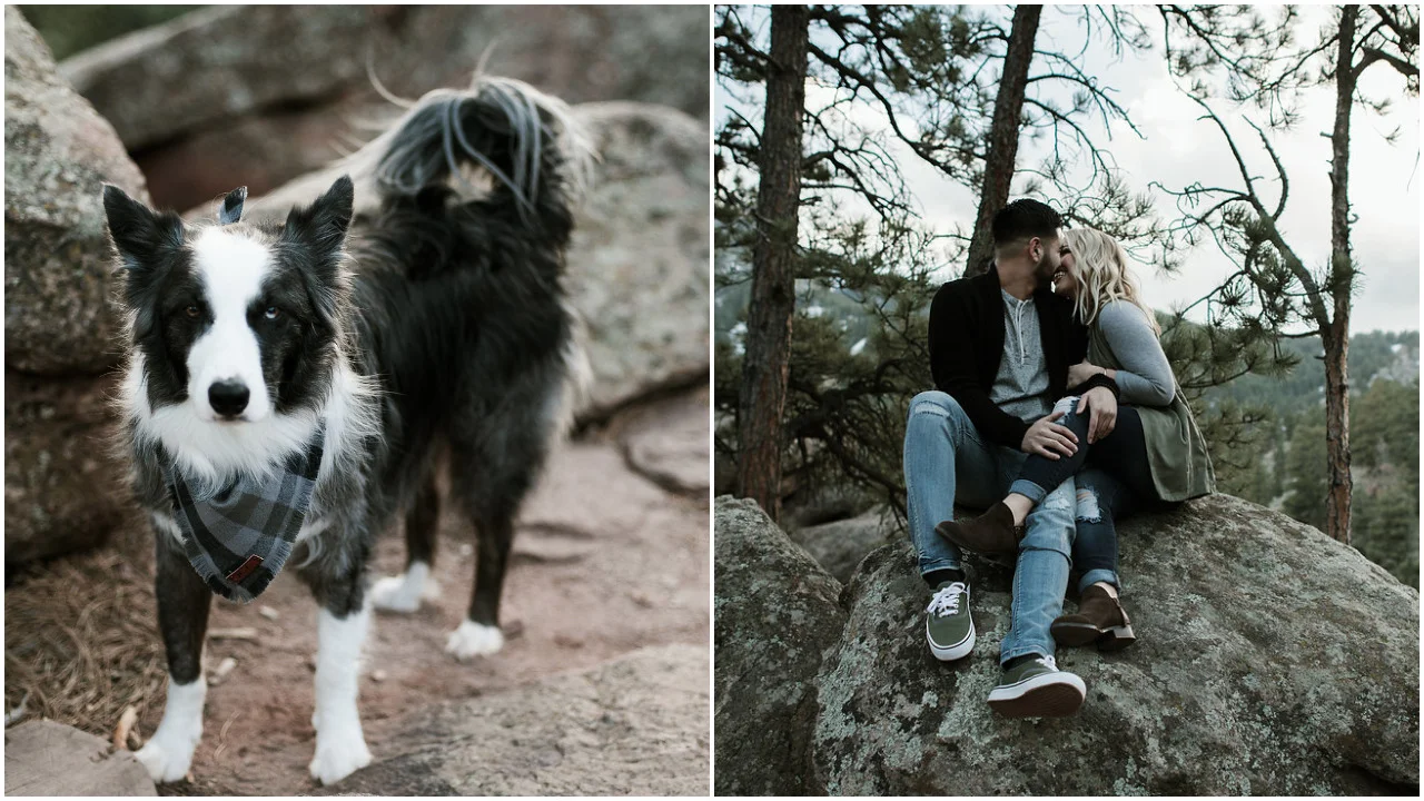 Engagement Session at Flagstaff Mountain — Kate Ivy Photography
