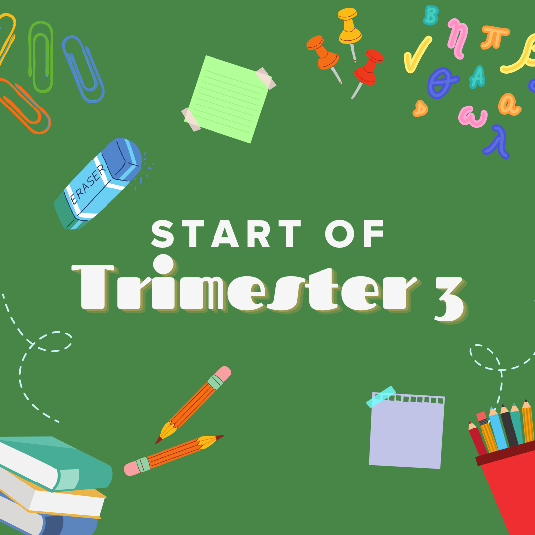 Start of Trimester 3 — St. Peter's Catholic School