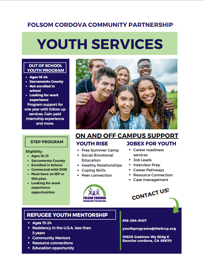 Youth — Folsom Cordova Community Partnership