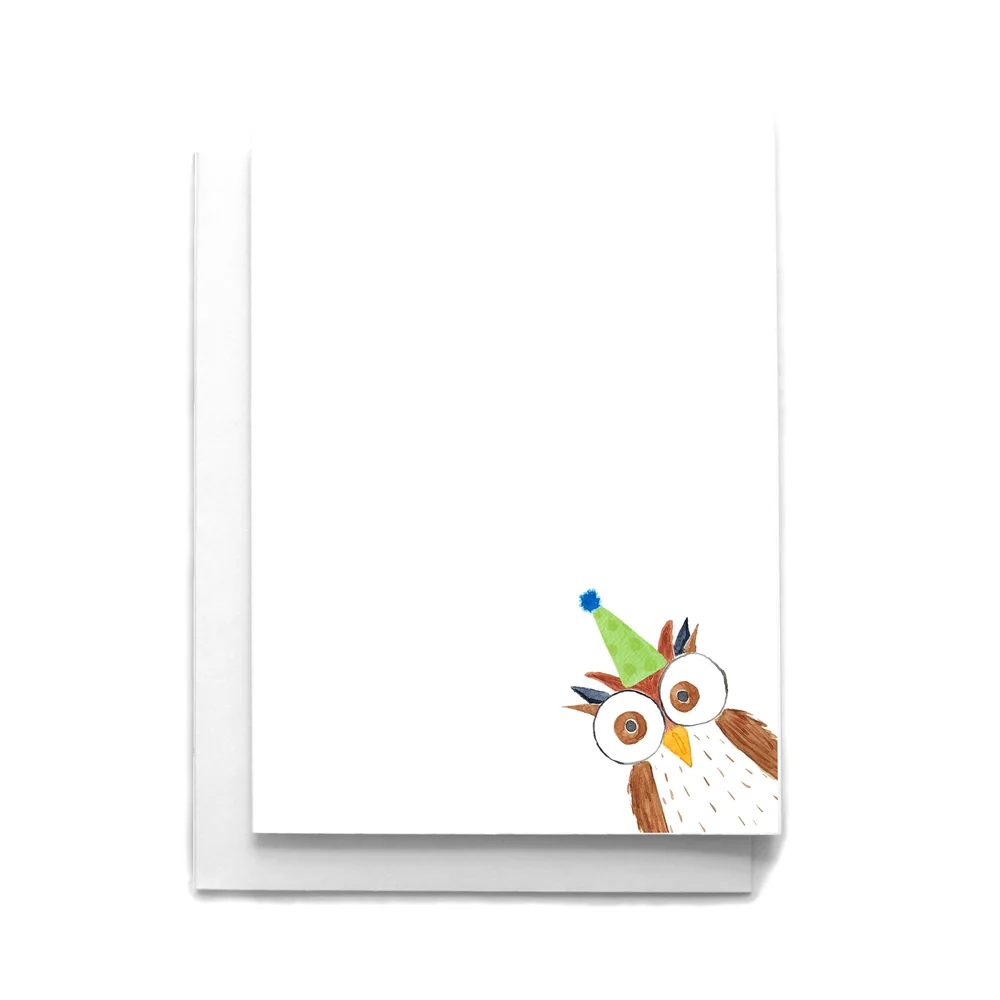 Owl Birthday Card Printable