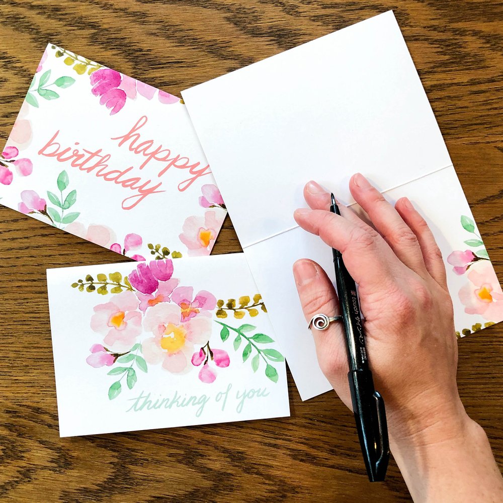 Border Designs For Birthday Greeting Cards