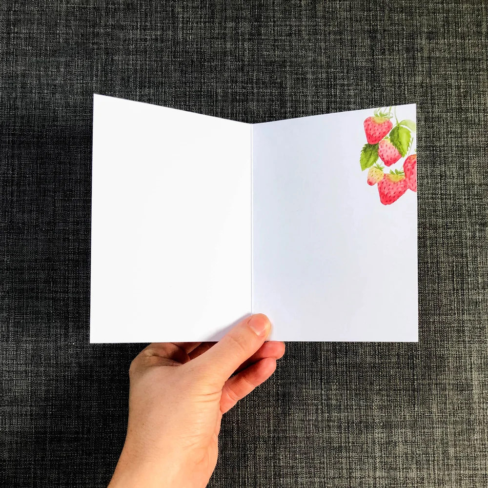 Blank Greeting Card