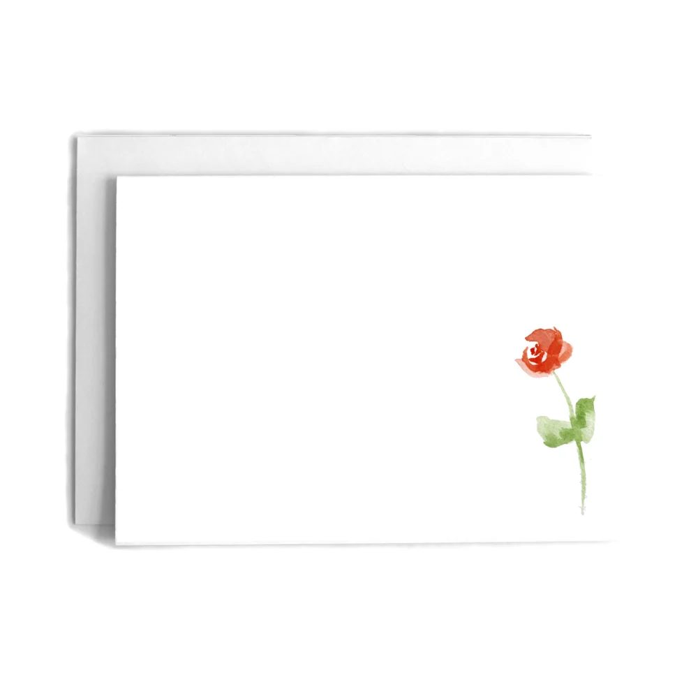 Blank Greeting Card Inside