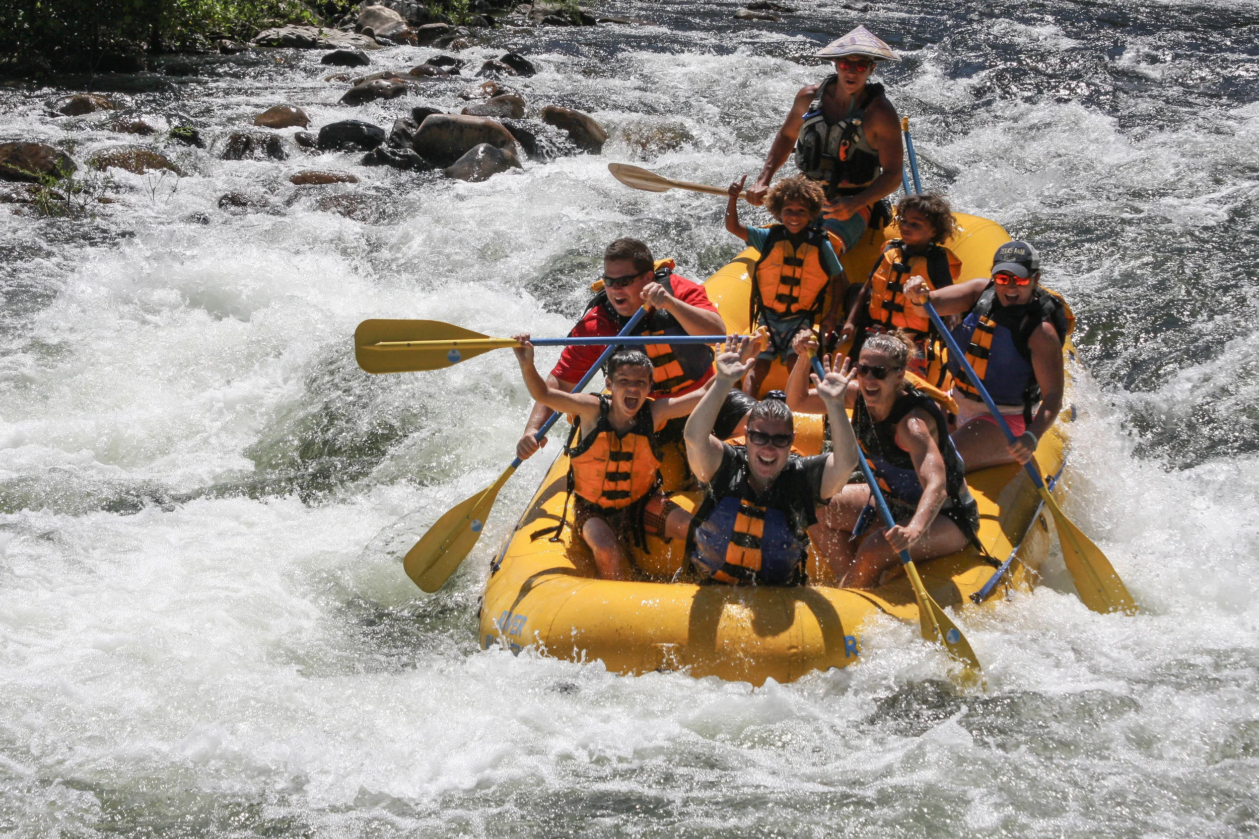 California Family Vacation Ideas | River Runners | American River Rafting