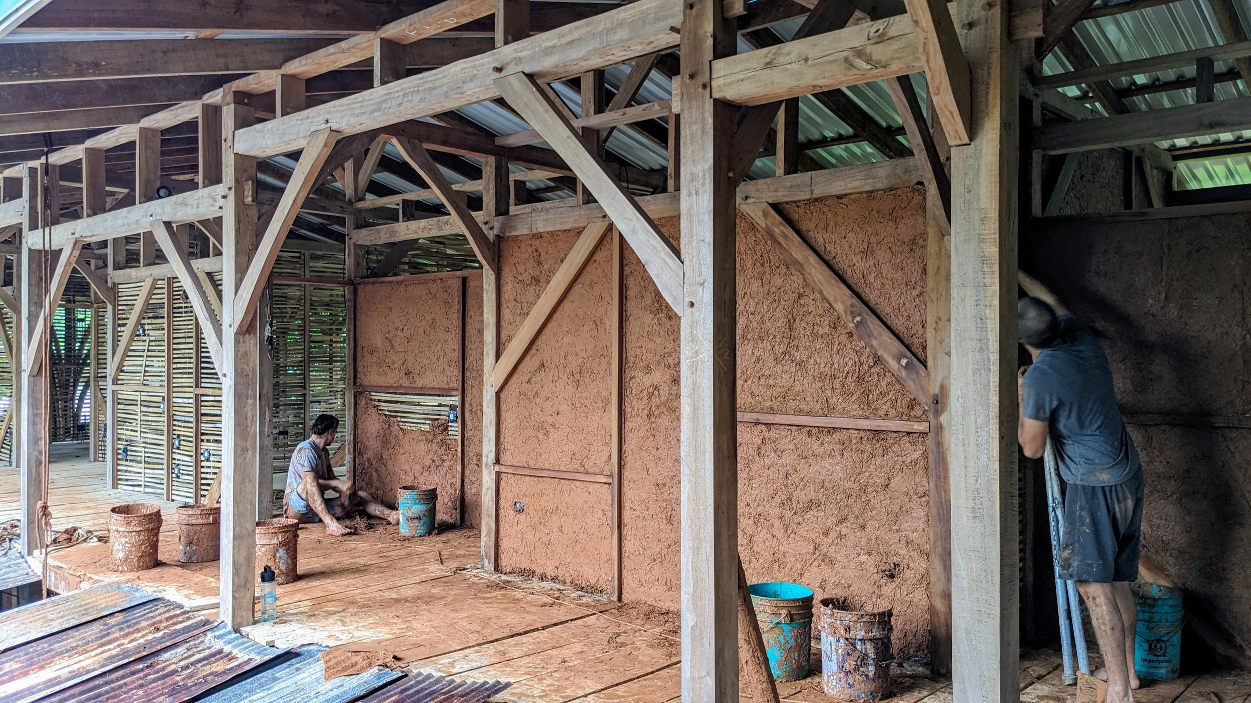 How to Build with Wattle and Daub in Timber Frame Construction: A ...