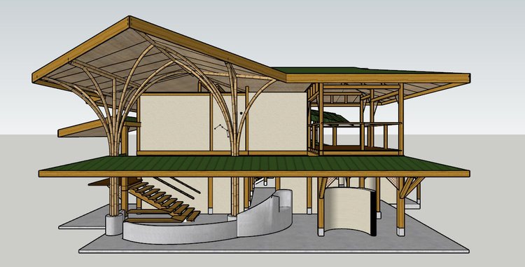 Accommodations Natural Building Costa Rica Rancho Mastatal