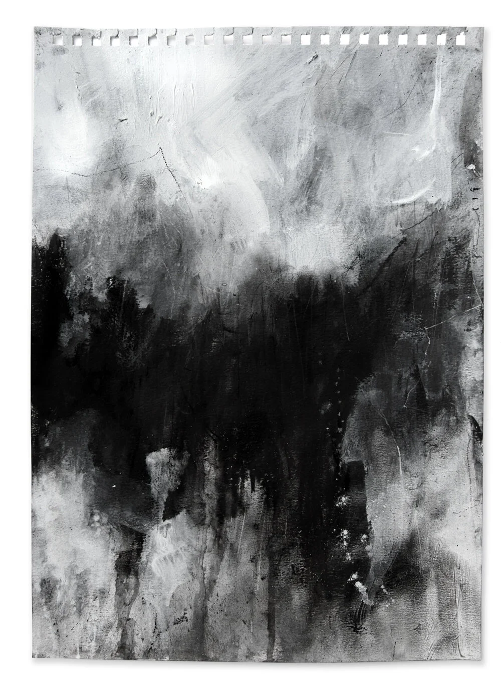 Abstract Charcoal Sketches