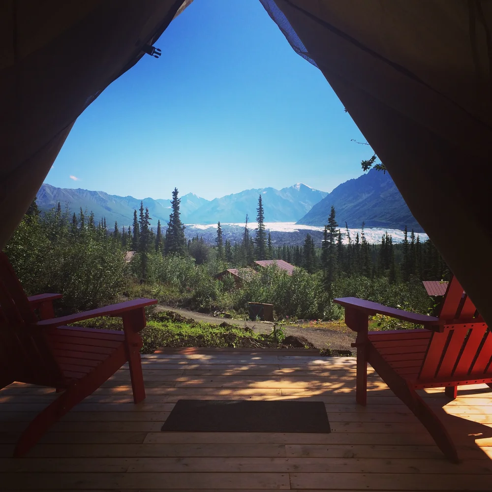Alaska Glamping Tents — Alpenglow Luxury Camping, LLC