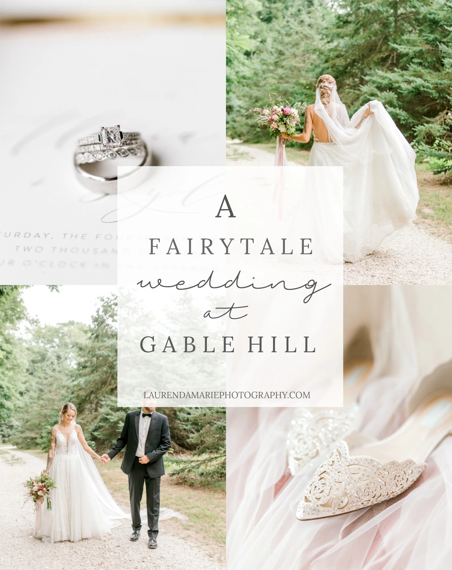 A Fairytale Wedding at Gable Hill Barn | Alicia + Kyle | Marcellus ...
