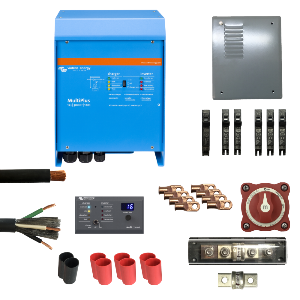 Victron Energy Grid-tie Inverter MultiPlus C 12/3000/120-50, 60% OFF