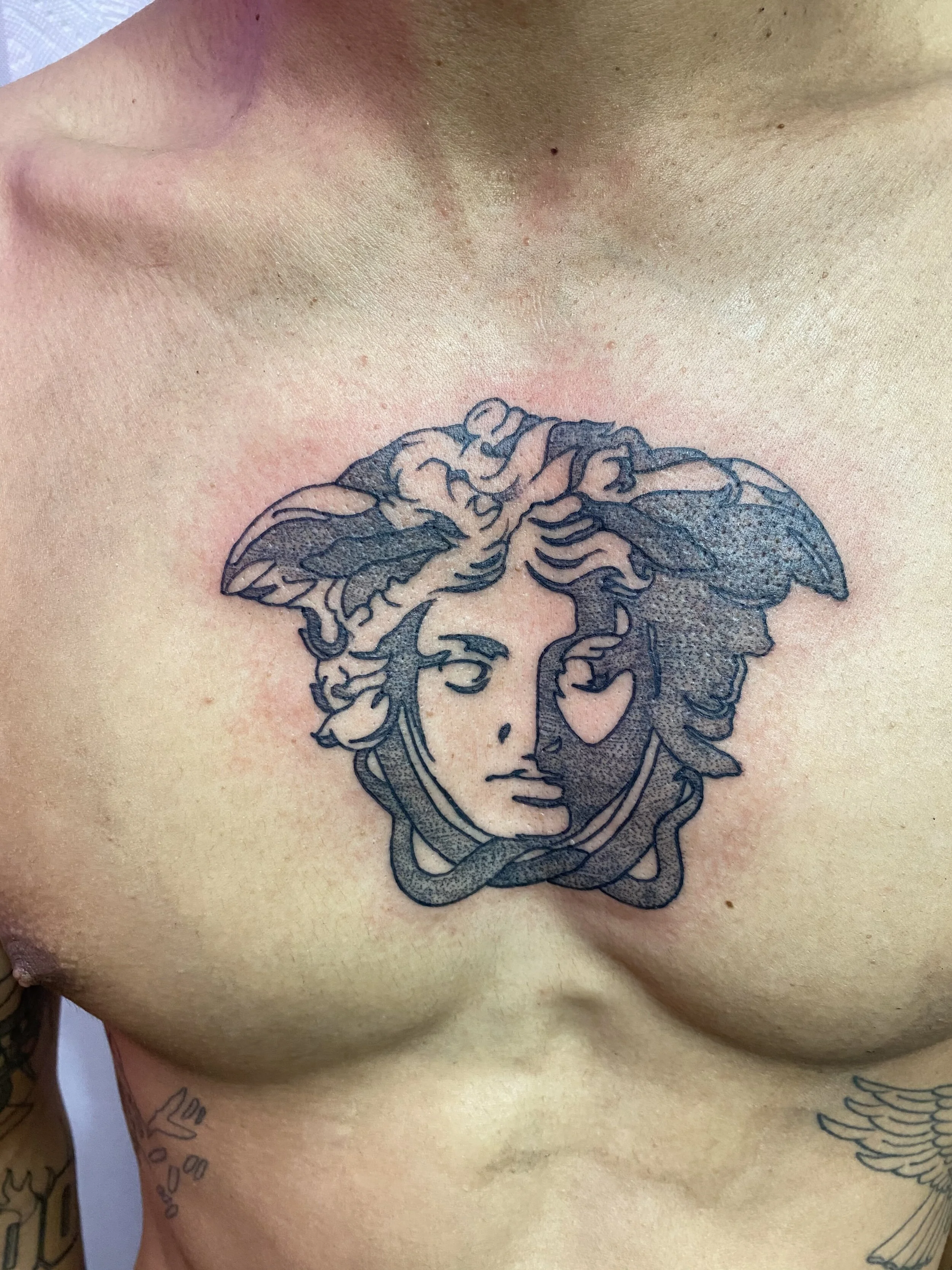 Versace Logo Tattoo