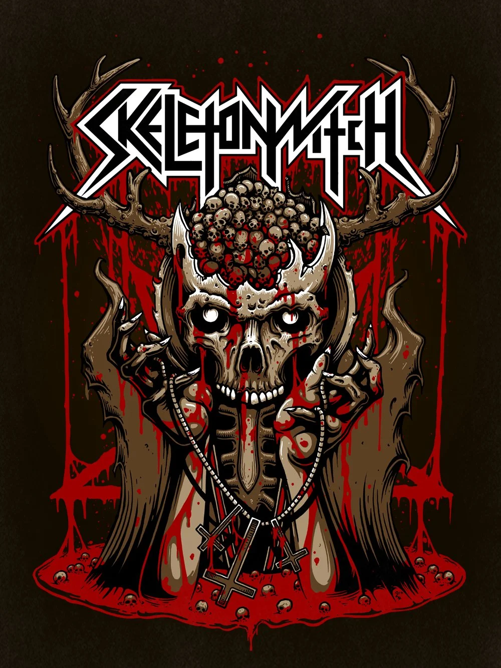 Skeletonwitch Art