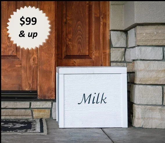 Porch & Parcel Box | Outside Box For Packages | Package Delivery Box