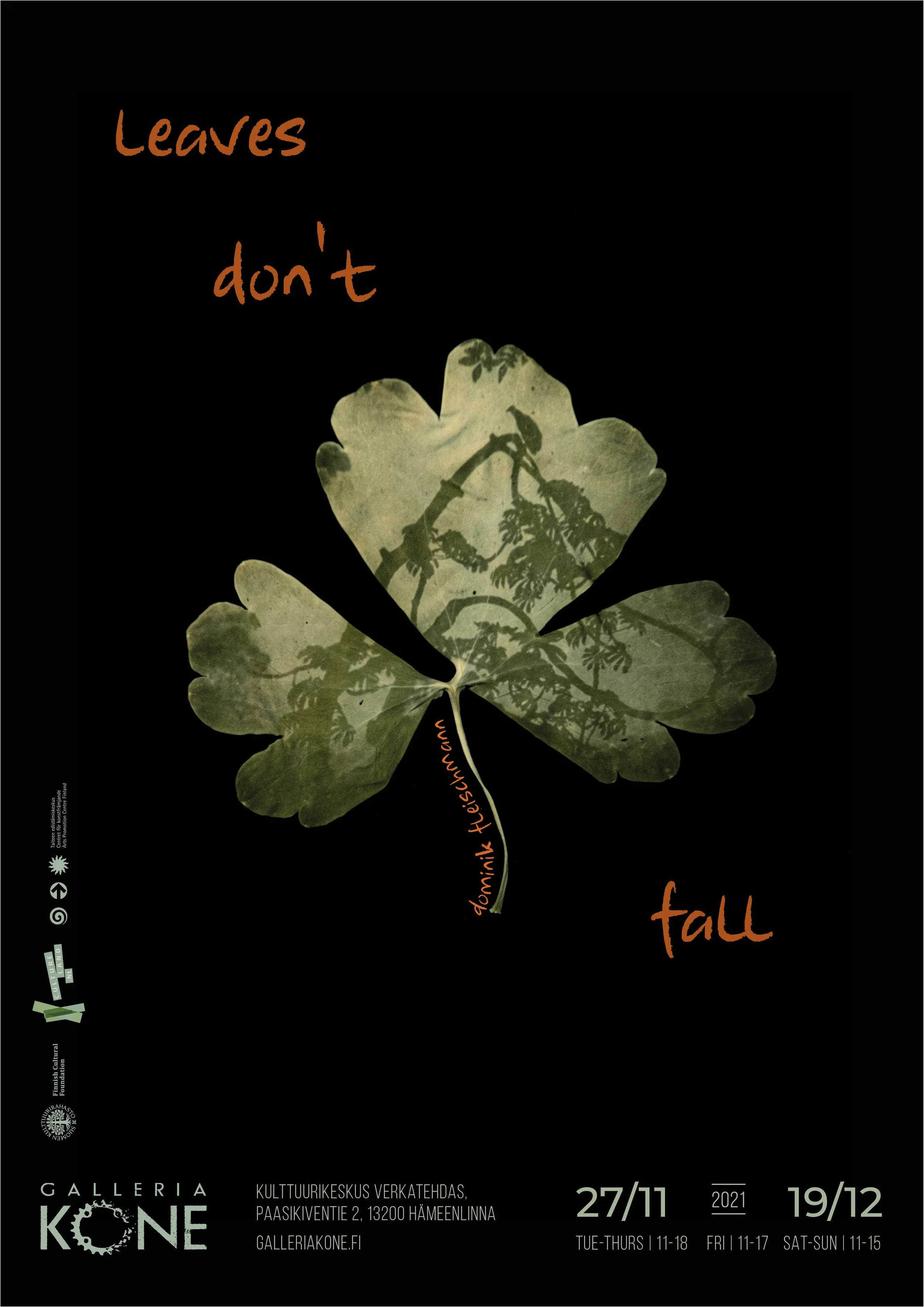 exhibitions — Dominik Fleischmann